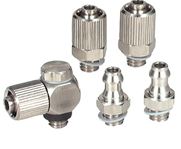 ข้อต่อลม ฟิตติ้งลม Miniature Fittings Stainless Steel 316 MS SMC