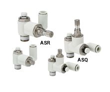 ตัวปรับความเร็วลม วาล์วลม Air saving valve asr asq smc