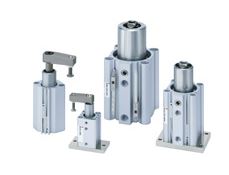 กระบอกลมแบบโรตารี่แคลมป์ Rotary Clamp Cylinder MK SMC