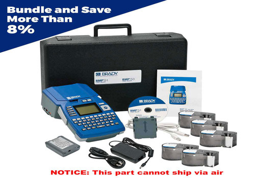 เครื่องปริ้นลาเบลเบรดี้ Brady bmp51 label printer lab Identification ...
