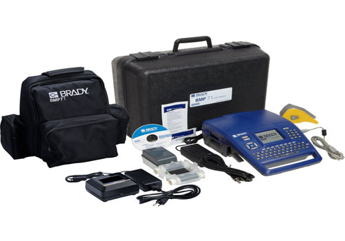เครื่องปริ้นลาเบลเบรดี้ Brady bmp71 label printer with soft case and ...
