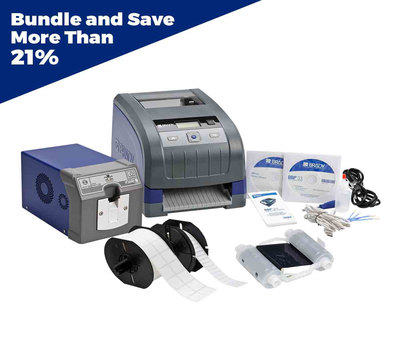 เครื่องปริ้นลาเบลแบบพกพาเบรดี้ Brady bbp33 label printer with bsp31 ...