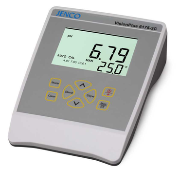 Jenco 6307k1-1 benchtop ph conductivity temperature meter w memory