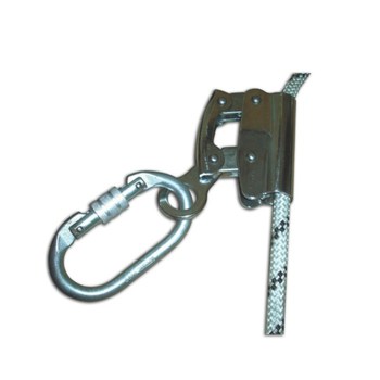 ตะขอนิรภัย ตะขอเซฟตี้ ตัวล็อคเชือกกันตก Safety hook rope lock