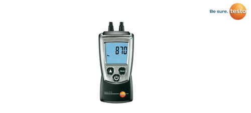 เครื่องวัดค่าความดันต่างเเละความเร็วลม-Testo-510