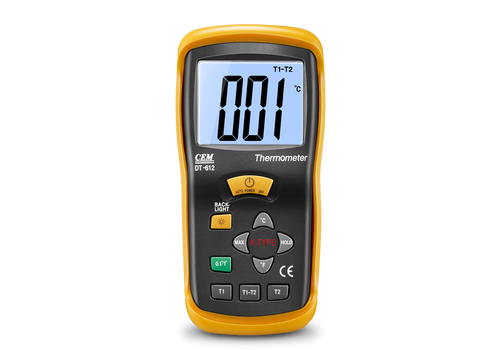 เครื่องวัดอุณหภูมิและความชื้น cem dt-612