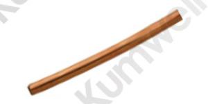 Circular conductor copper bonded steel