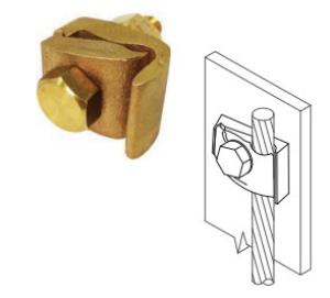 Clamp A Cable to Flat Bar Clamp